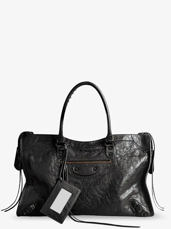 Balenciaga Le City Bag L Leather Handbag