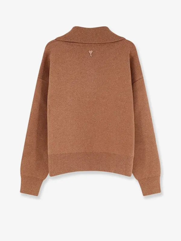 AMI Paris Wool Knit Cardigan