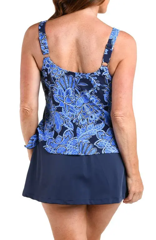 MAXINE OF HOLLYWOOD Beyond The Atlantic One-piece Swimdress