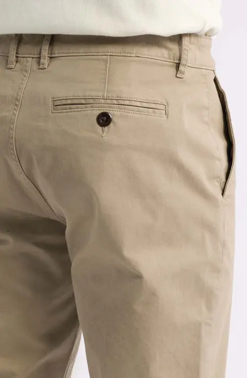 FLINT AND TINDER BY HUCKBERRY 365 Straight Leg Chino Pants - Khaki