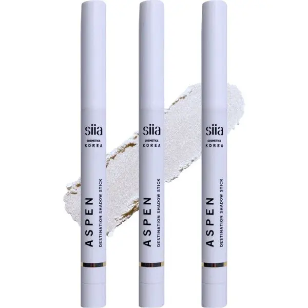SIIA COSMETICS 3-pc. Destination Shadow Stick Trio Set - Aspen - White