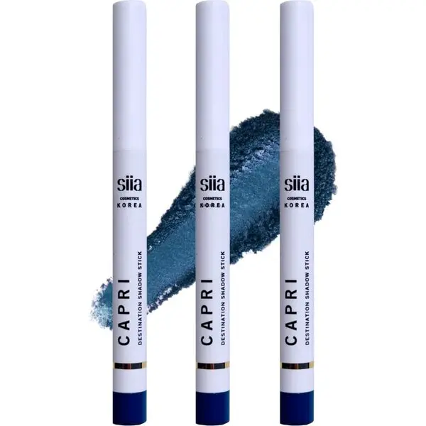 SIIA COSMETICS 3-pc. Destination Shadow Stick Trio Set - Capri - Navy