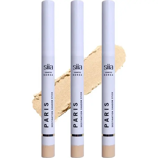 SIIA COSMETICS 3-pc. Destination Shadow Stick Trio Set - Paris - Champagne