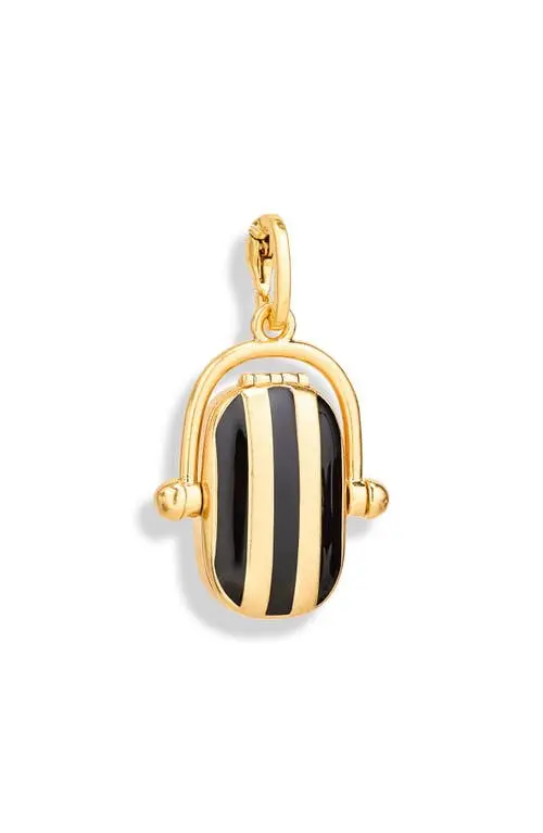 Clare V. Comme Ci Comme Ca Locket Charm - Lapis