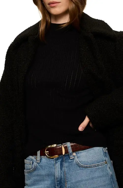 Sanctuary Upside Faux Fur Jacket
