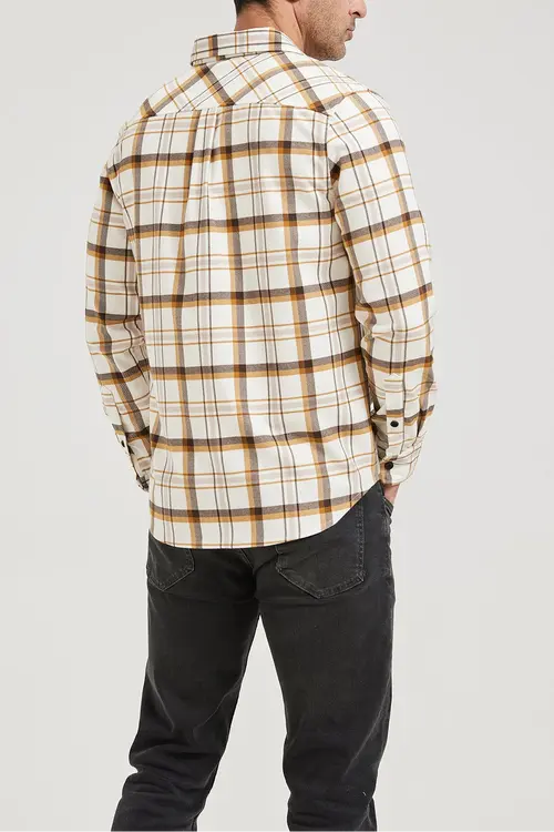 CLOUDVEIL Technical Flannel Shirt - Tan