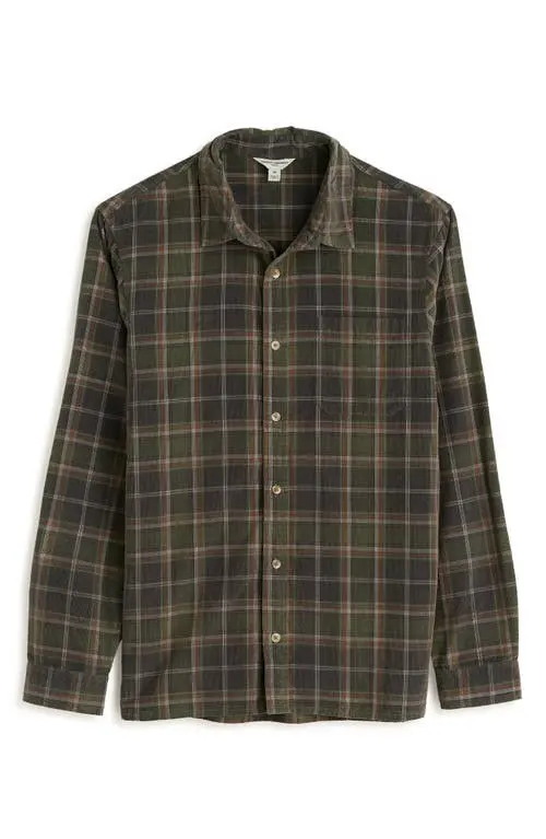 SEASALT CORNWALL Shoreman Plaid Organic Cotton Shirt