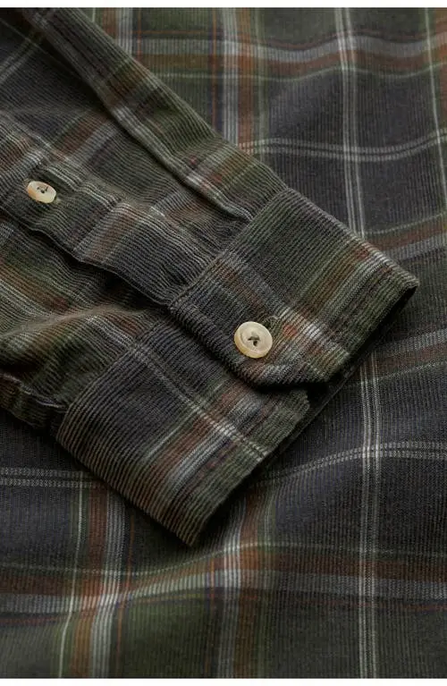 SEASALT CORNWALL Shoreman Plaid Organic Cotton Shirt