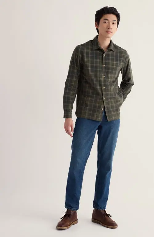 SEASALT CORNWALL Shoreman Plaid Organic Cotton Shirt