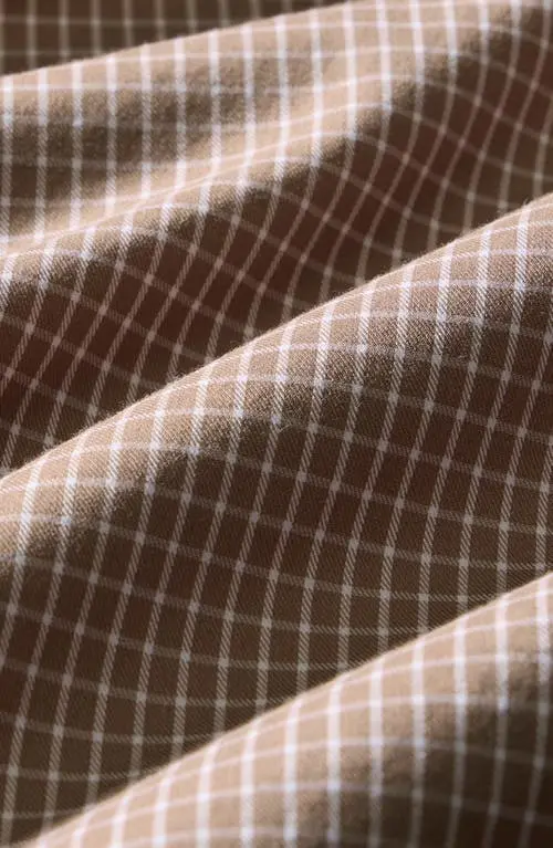 Mizzen+main Kennedy Trim Fit Grid Button-down Shirt