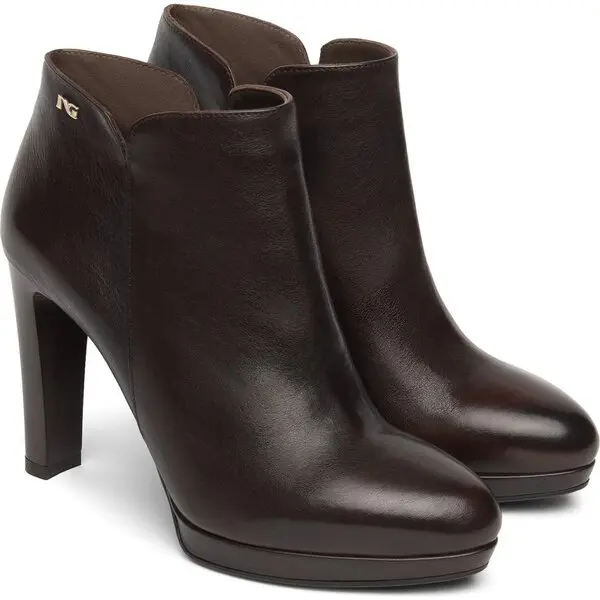 NEROGIARDINI Platform Bootie