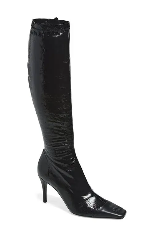 COURREGES Cap Toe Vinyl Boot