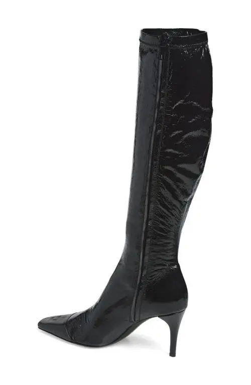 COURREGES Cap Toe Vinyl Boot