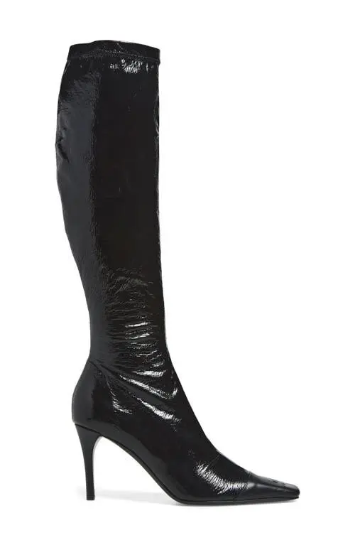 COURREGES Cap Toe Vinyl Boot