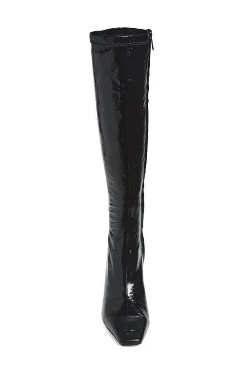 COURREGES Cap Toe Vinyl Boot