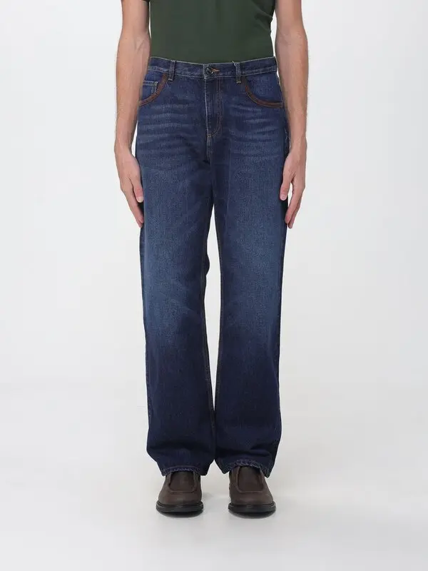 Etro Pants - Navy