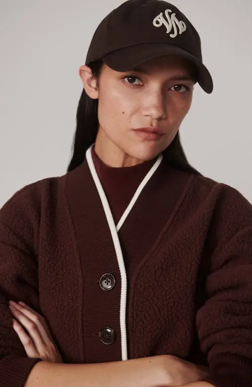 Varley Brenna Button Neck Fleece Sweatshirt