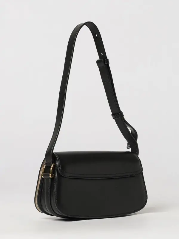 AMI Paris Shoulder Bag - Black