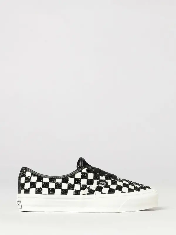 VANS Authentic Reissue 44 Lx Camouflage Canvas Sneakers With Studs And Embroidery - Black