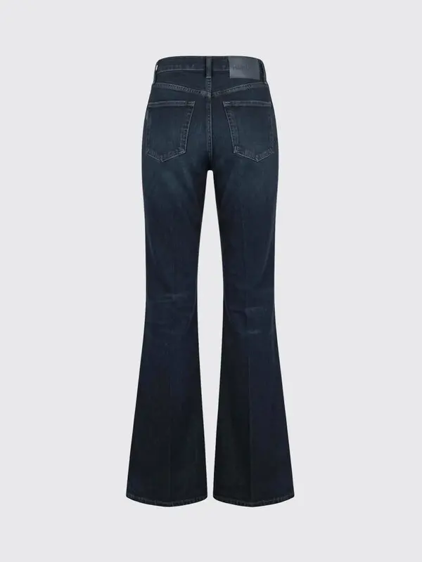 HAIKURE Flora High-waisted Flared Slim-fit Jeans In Cotton Denim