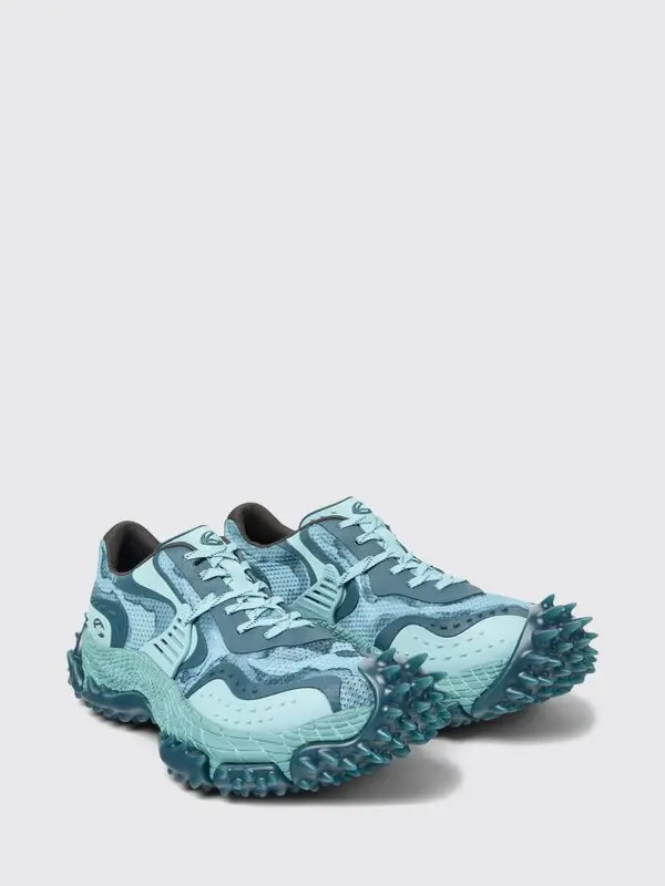 Camper Tornado Recycled Fabric Chunky Sole Trainers - Blue
