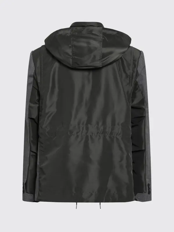 SACAI X CARHARTT WIP Wool And Nylon Hooded Jacket