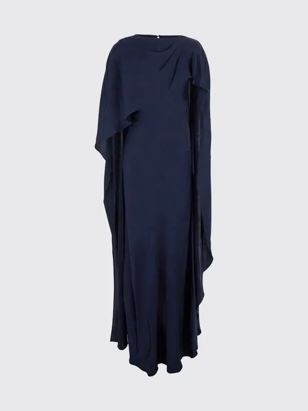 Simkhai Sleeveless Cotton Blend Crewneck Long Evening Gown