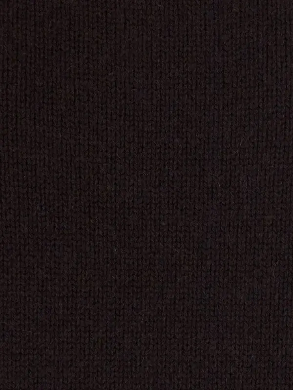 Max Mara Wool And Cashmere Knit Turtleneck Midi Dress