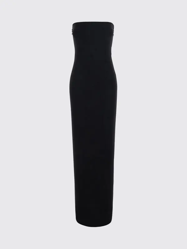 Norma Kamali Off-the-shoulder Stretch Jersey Midi Sheath Dress