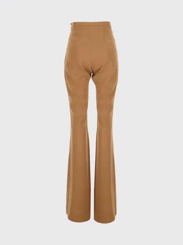 TALLER MARMO High-waisted Flared Trousers In Cotton Blend