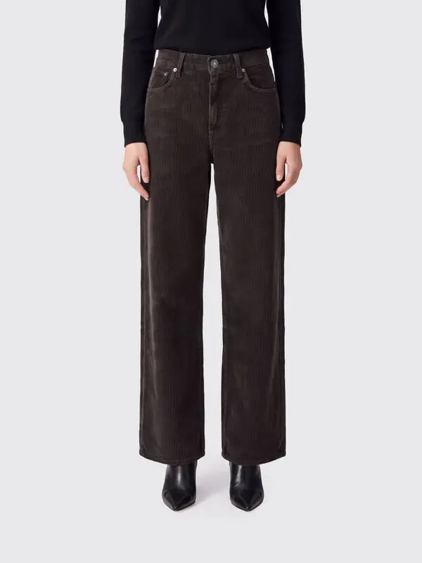 AGOLDE Ren Mid-rise Straight Leg Trousers In Corduroy