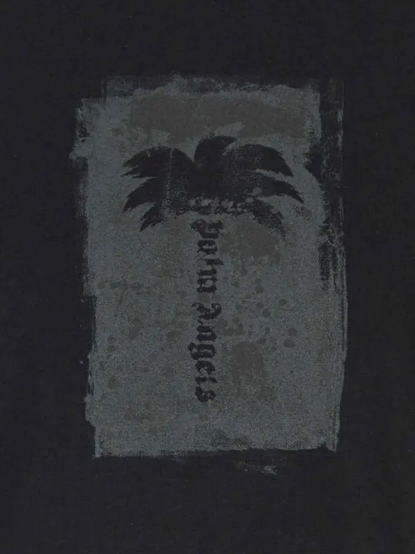 Palm Angels Graphic-print Cotton T-shirt With Dropped Shoulders