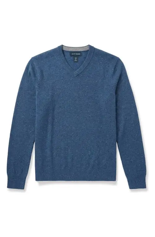 Scott Barber Donegal Cashmere V-neck Sweater