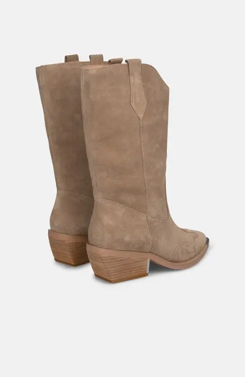 ALMA EN PENA Half Cowboy Bootie - Vison