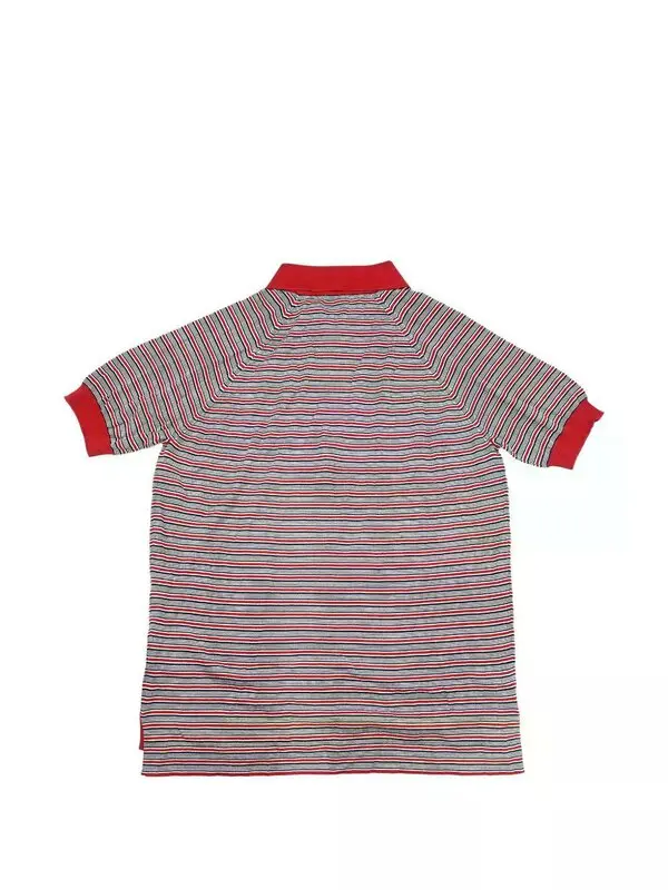 LOUIS VUITTON 2018 Striped Short-sleeve Polo Shirt