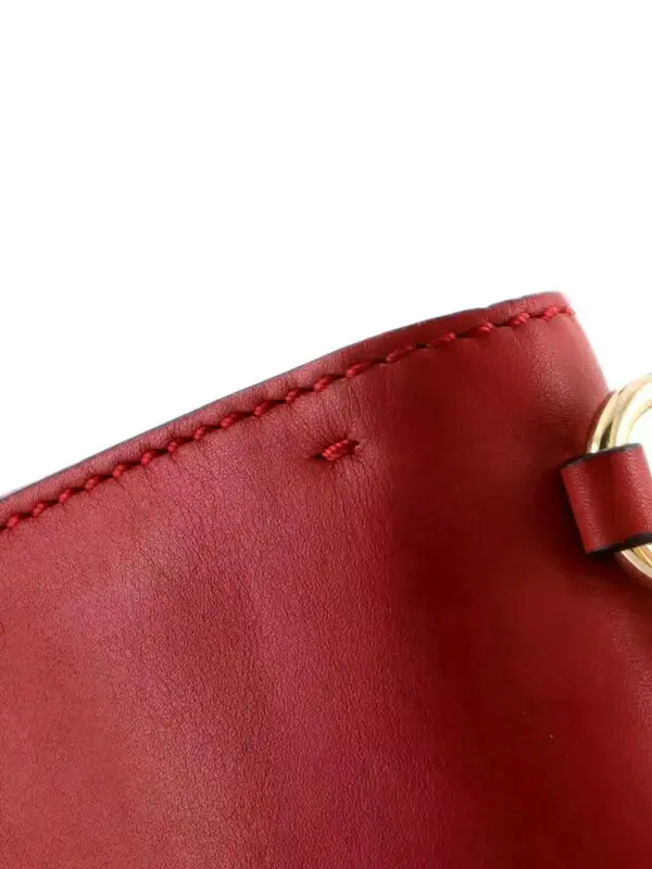 Valentino Garavani Glam Lock Leather Small Shoulder Bag