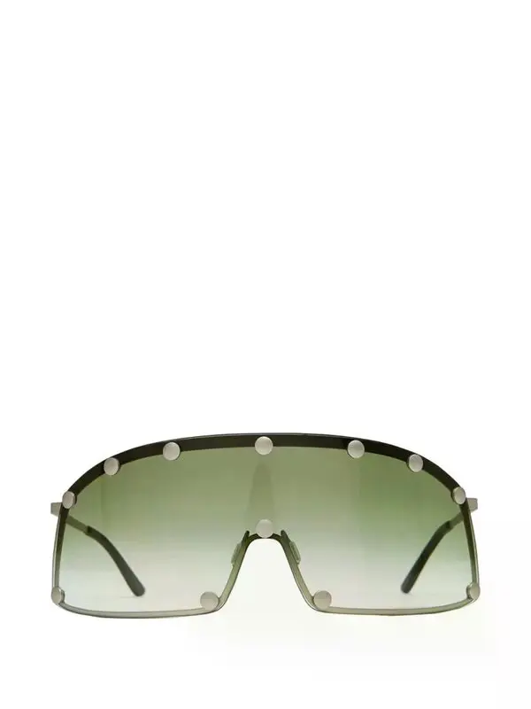 Rick Owens Shielding Geometric-frame Sunglasses