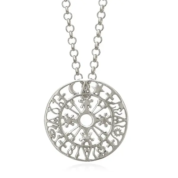 MYRTO KATRAMADOU JEWELLERY Kaleidoscope Pendant Small -classic