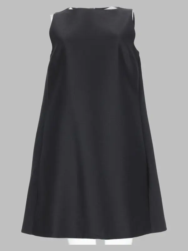 Balenciaga 100% Wool Mini Dress