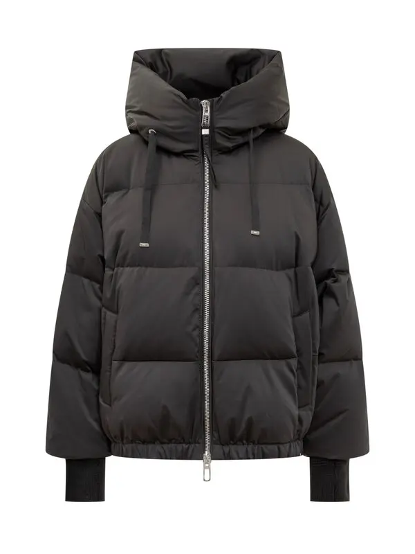DUNO Short Over Puffer Jacket - Nero