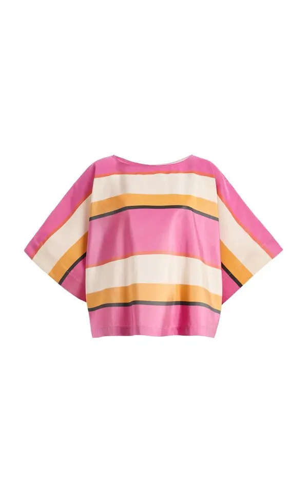 Rosie Assoulin Zephyr Silk Top