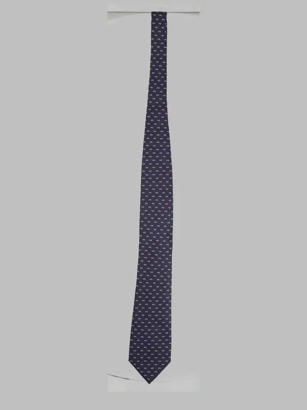 Zegna Silk Mulberry Tie For - Blue