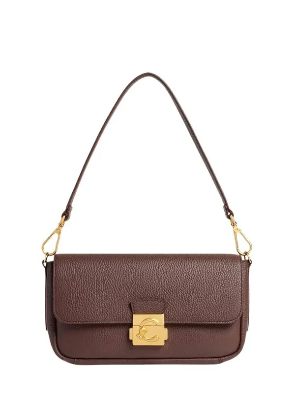 COCCINELLE Leather Mini Handbag - Violet