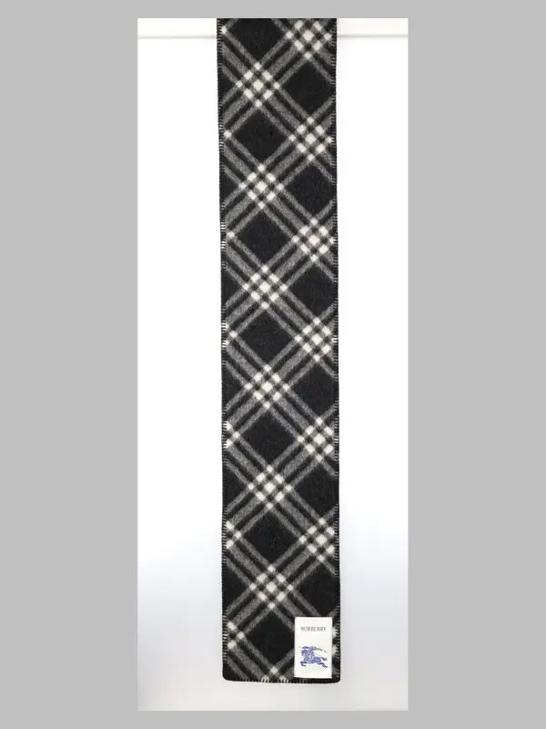 Burberry Wool Scarf - Black