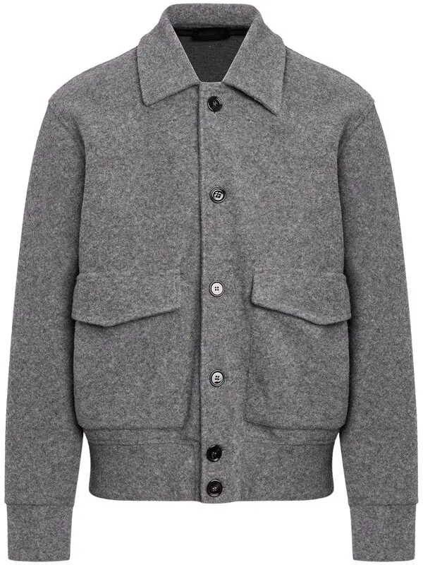 DONDUP Tailored Texture Jacket - Grey