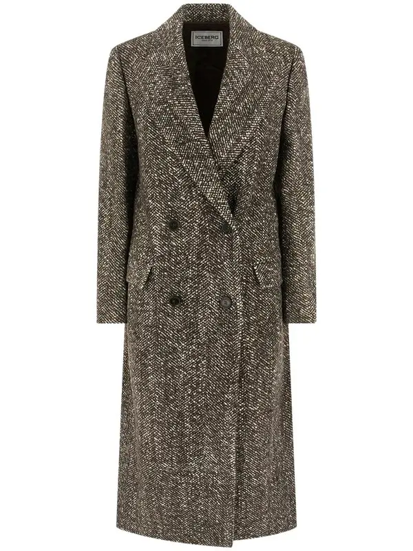 Iceberg Wool-blend Mini Coat