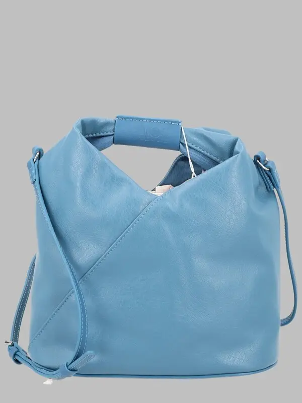 MAISON MARGIELA Mini Crossbody Bag In Textured Polyurethane With Leather Contrast