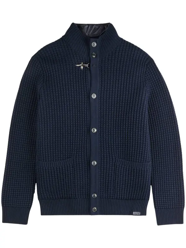 FAY Quilted Nylon Gilet Sweater Vest