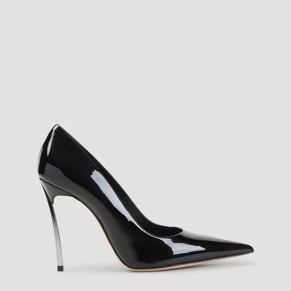 Casadei Superblade Patent Leather Pointed-toe Pumps