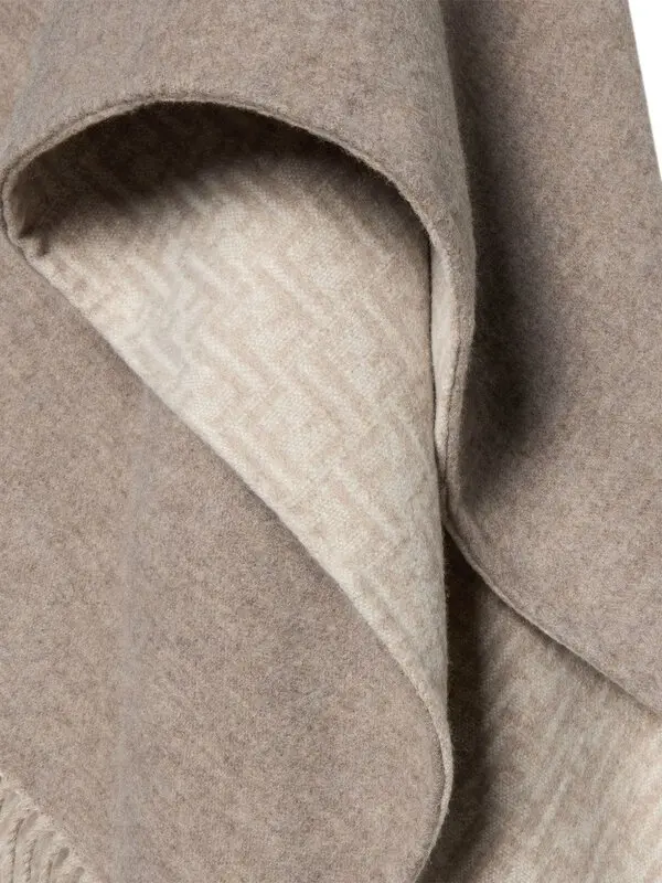 Fendi Wool And Cashmere Poncho